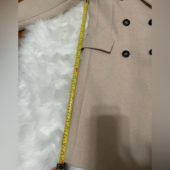 Mango | Jackets & Coats | Nwt Mango Double Breasted Wool Blend Coat ...